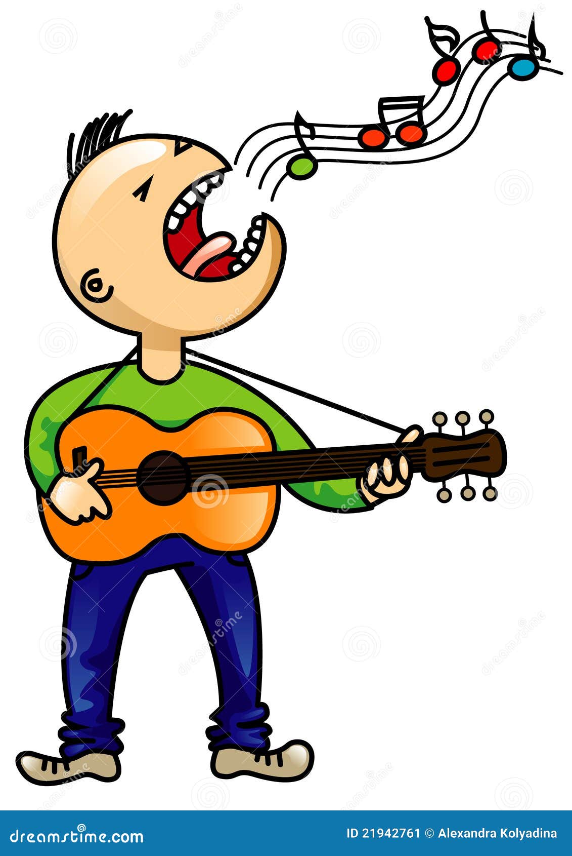 Song stock vector. Illustration of music, sound, young - 21942761