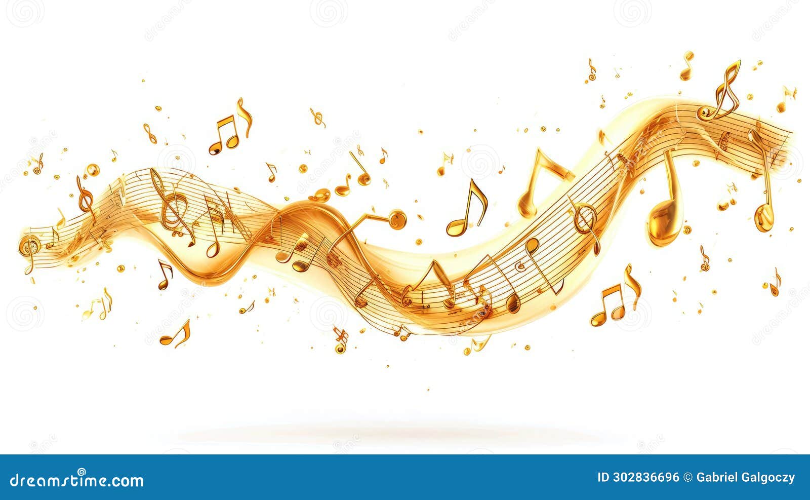 Song Line with Music Notes Background Isolated Stock Illustration ...