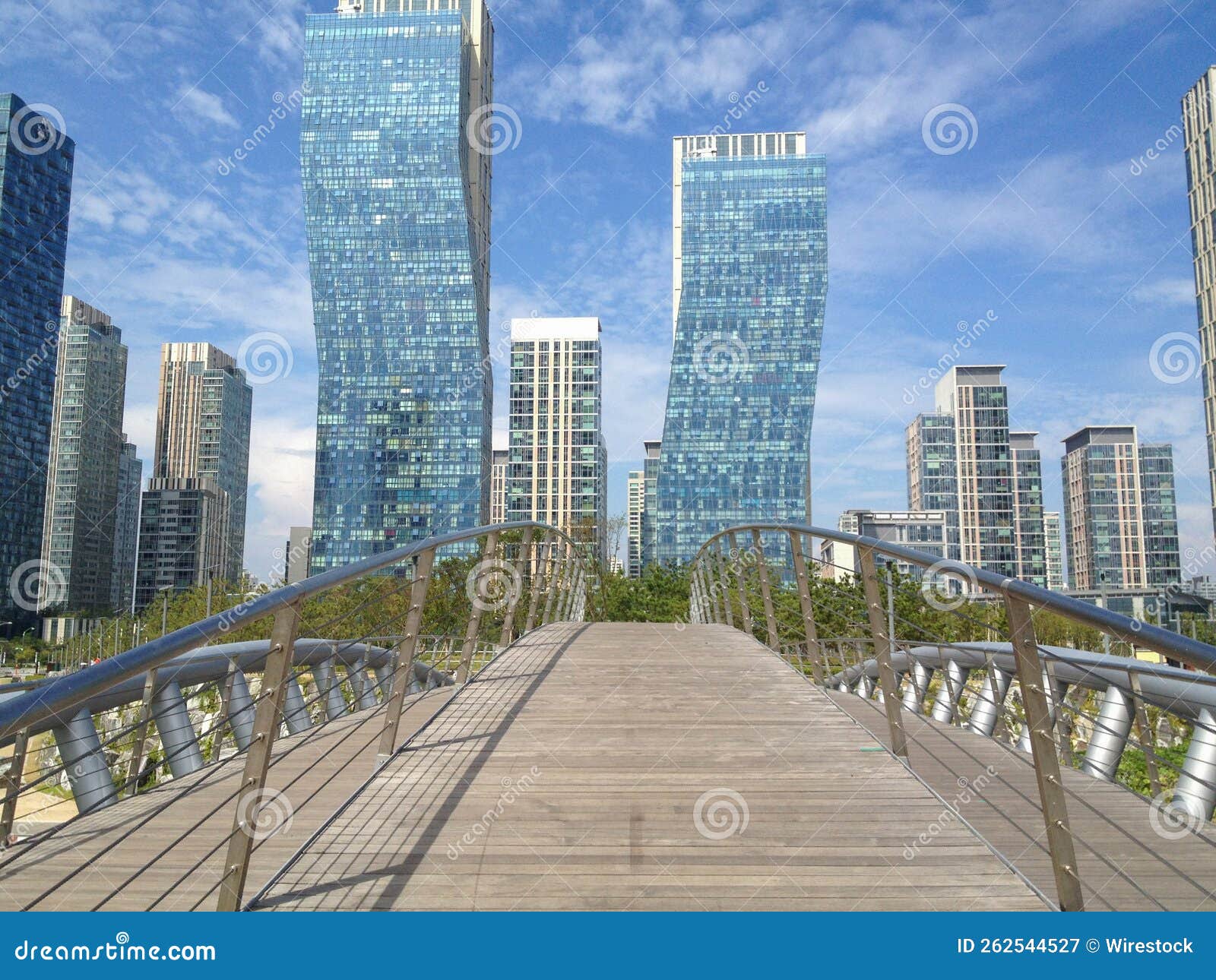 Songdo De Parque Central En Corea Del Sur Imagen de archivo - Imagen de ...