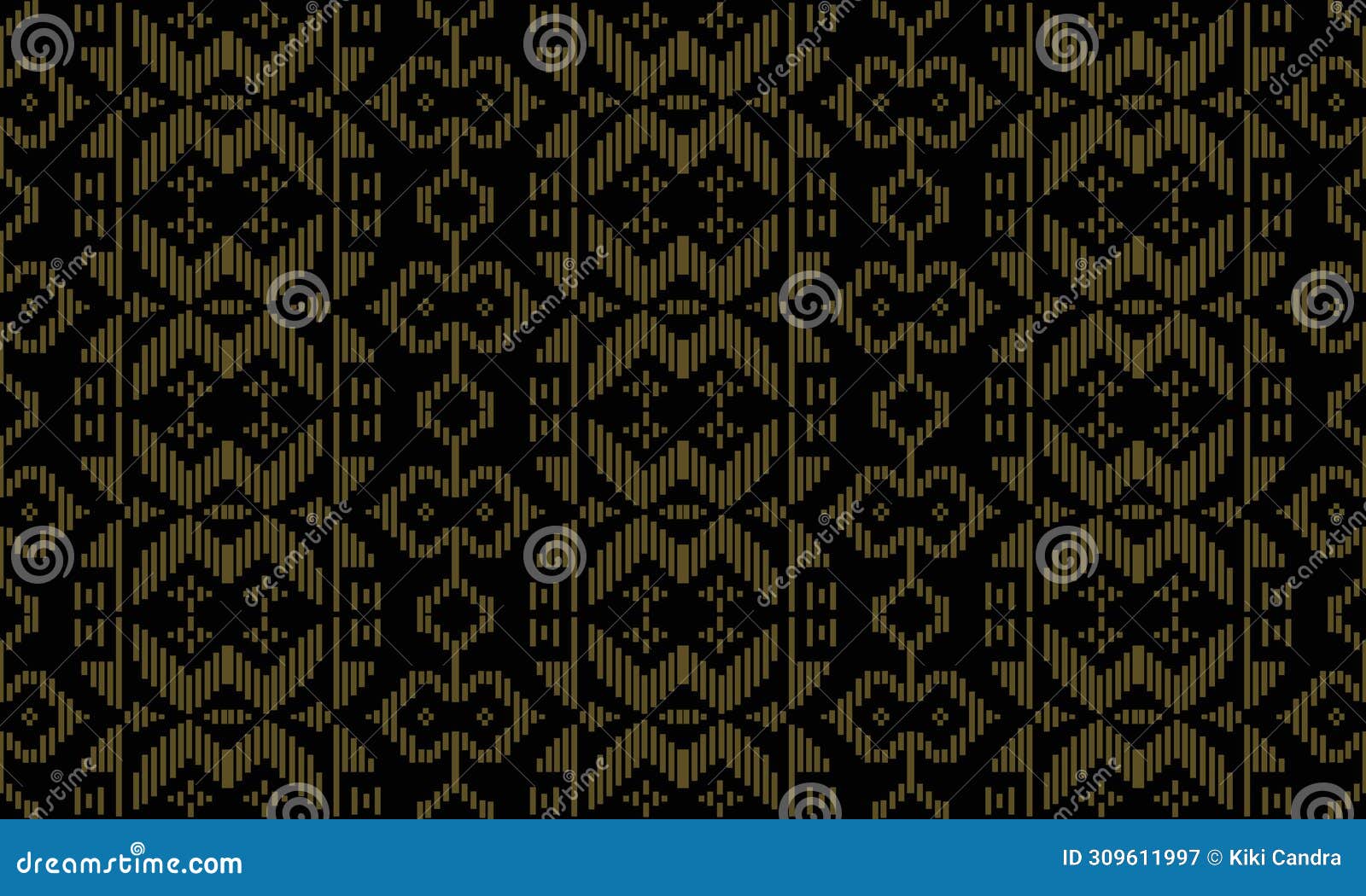 Songket Pattern Background, Traditional Design Pattern Vectorn Stock ...