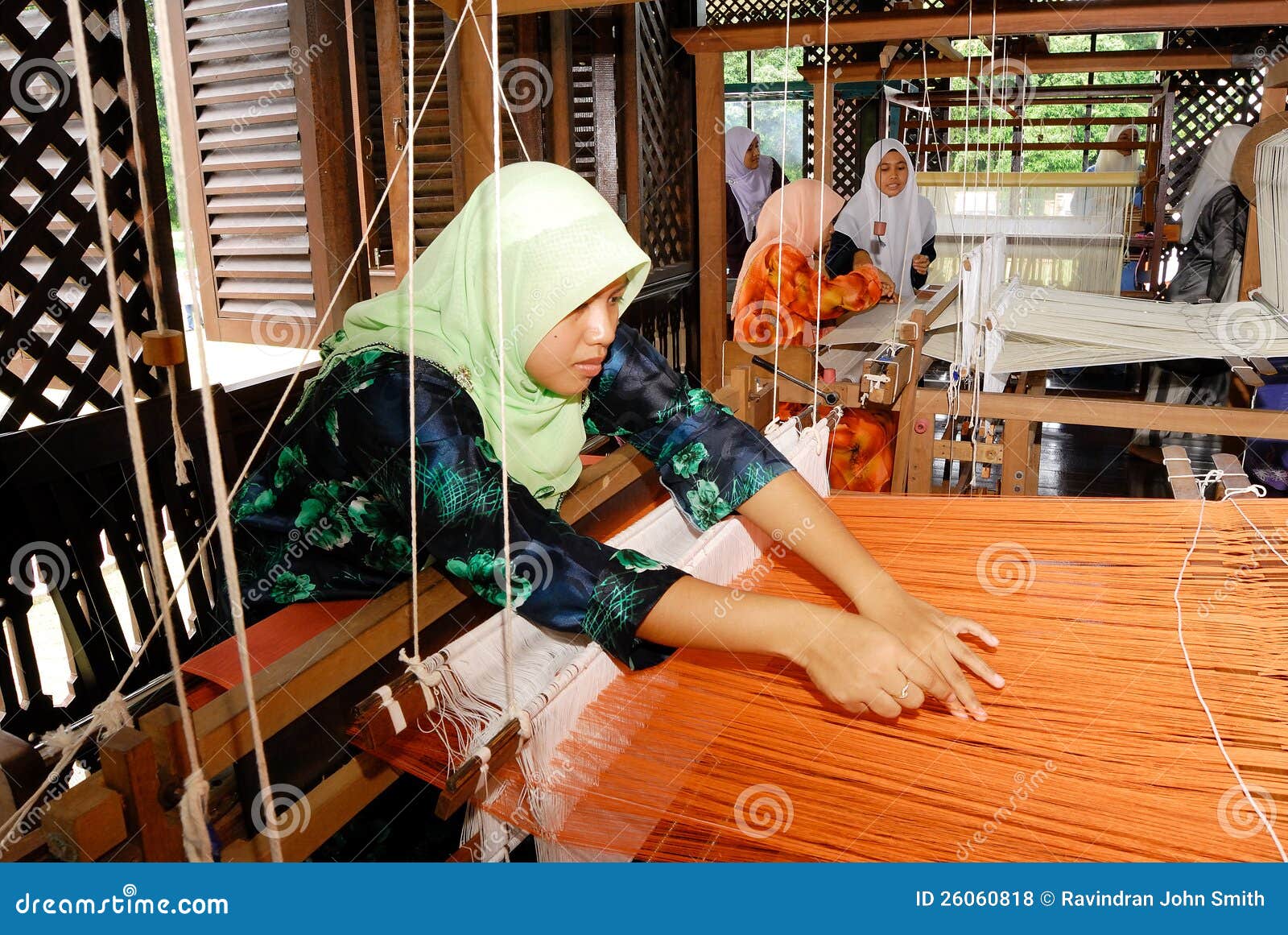 Songket Weaving editorial stock photo. Image of songket - 26060818
