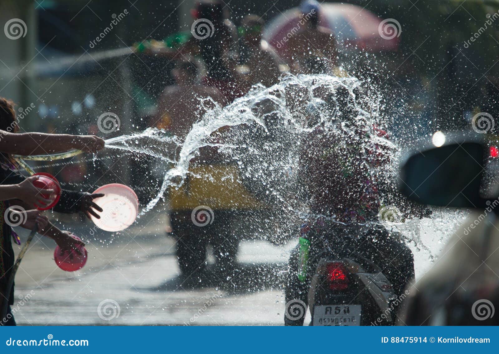 Songkran imagen de archivo editorial. Imagen de tailandia - 88475914