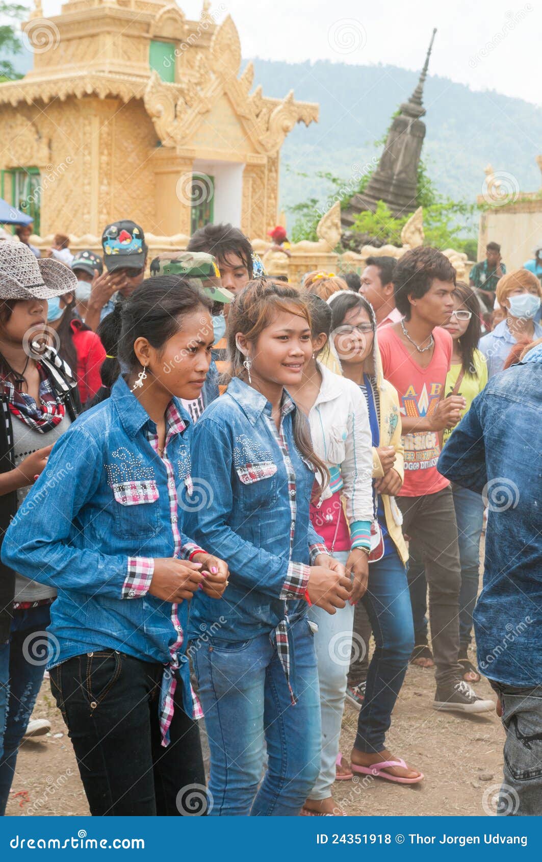 Songkran Celebration in Cambodia 2012 Editorial Stock Photo - Image of ...