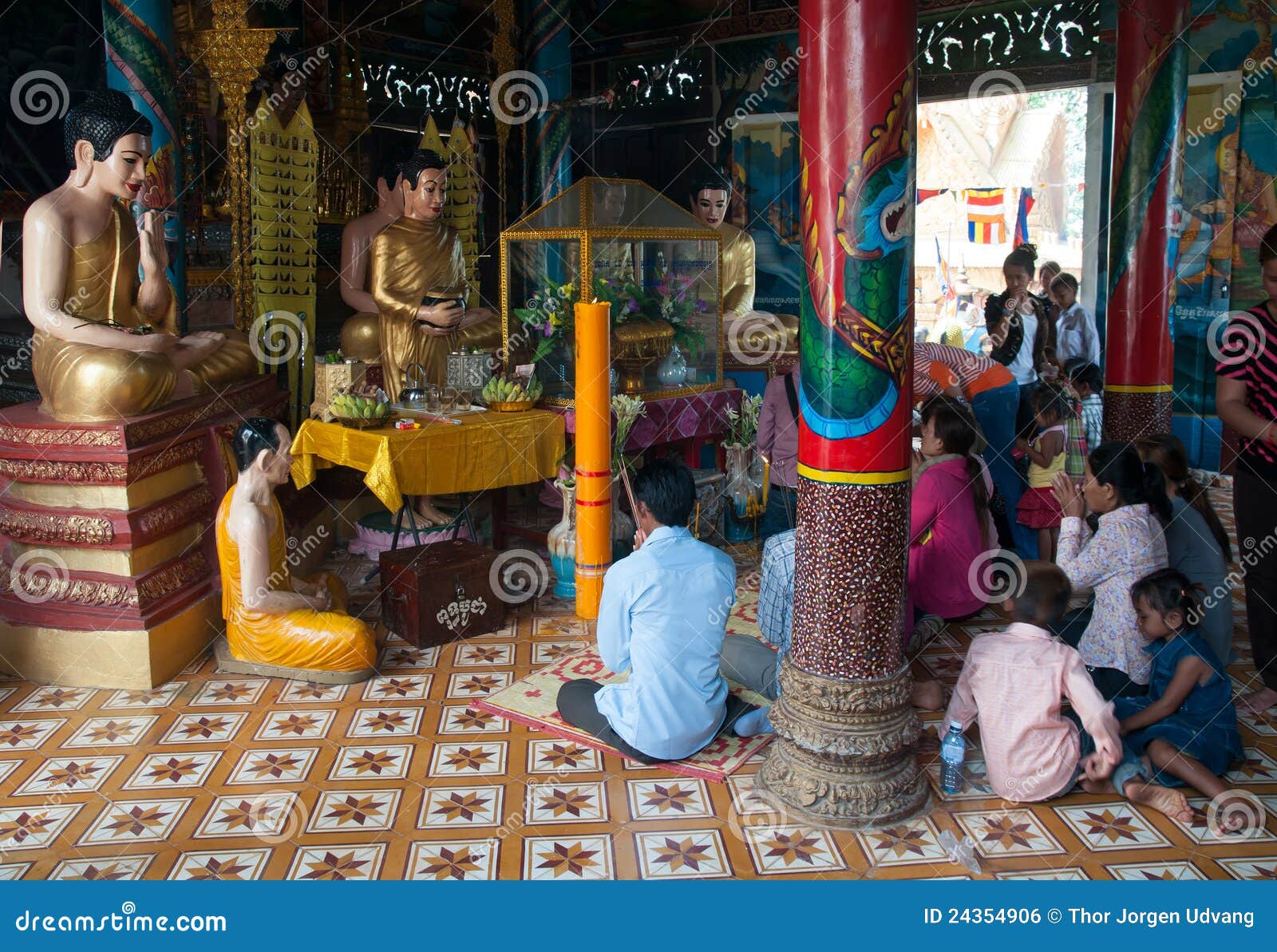 Songkran Celebration in Cambodia 2012 Editorial Photo - Image of merit ...