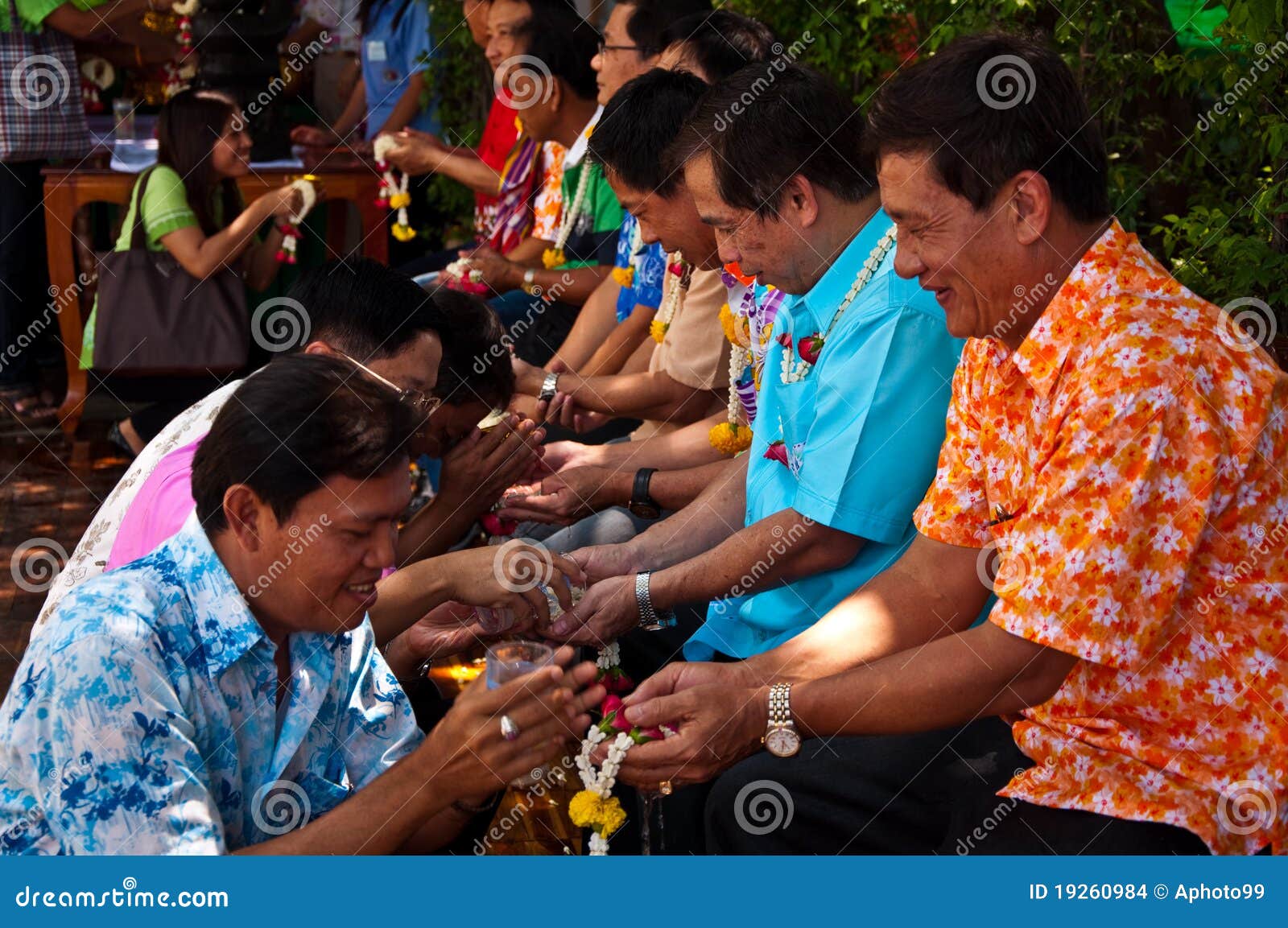 Songkran day editorial stock image. Image of celebration - 19260984