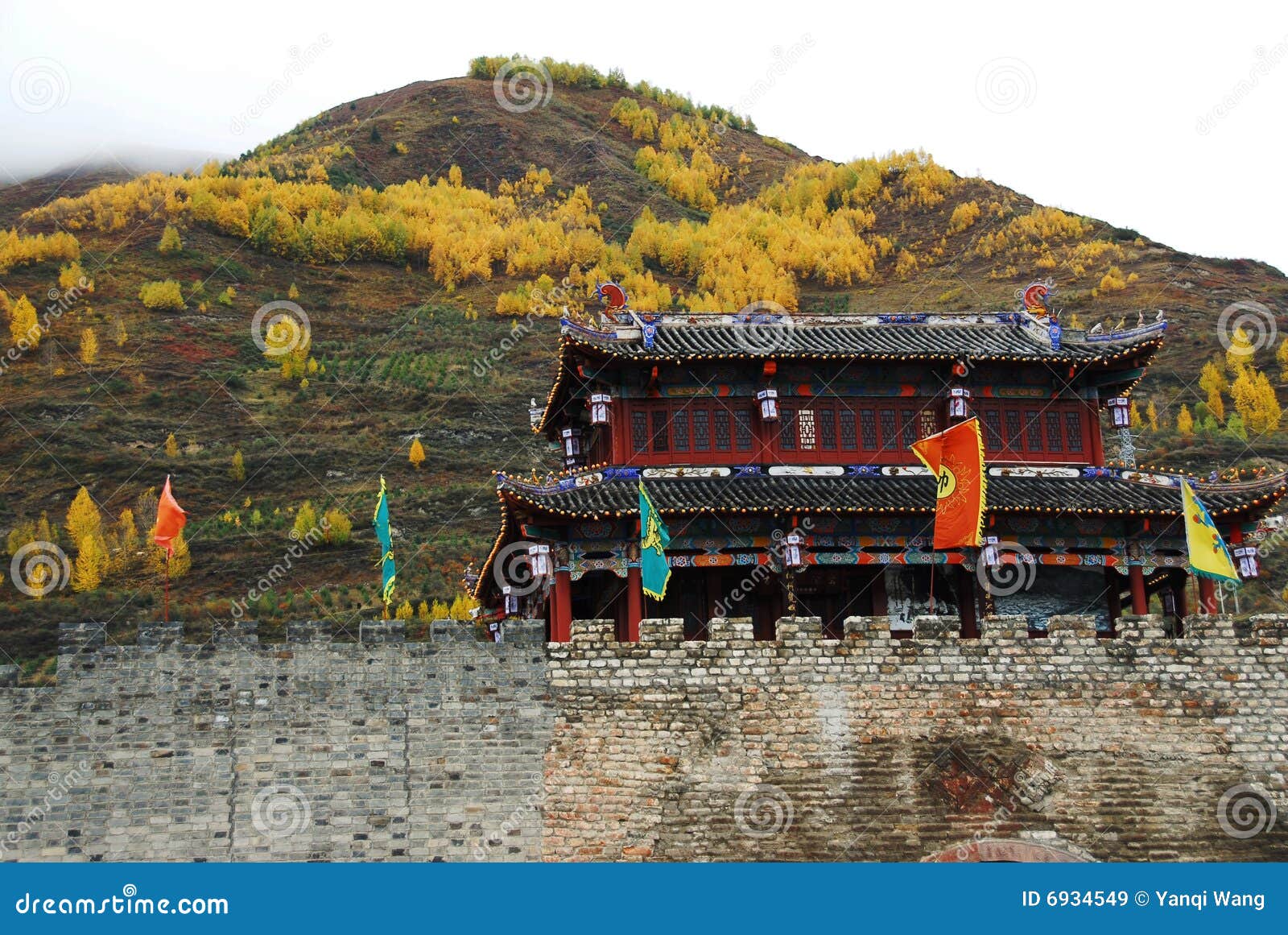 SongPan Ancient City stock image. Image of name, yellow - 6934549