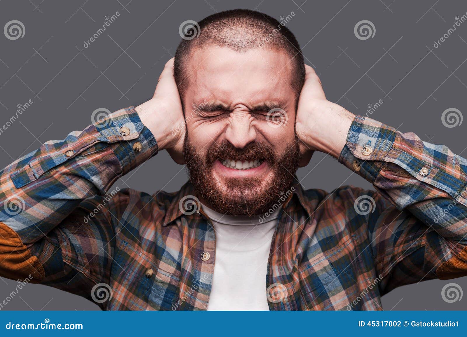 Sonido demasiado ruidoso foto de archivo. Imagen de emocional - 45317002