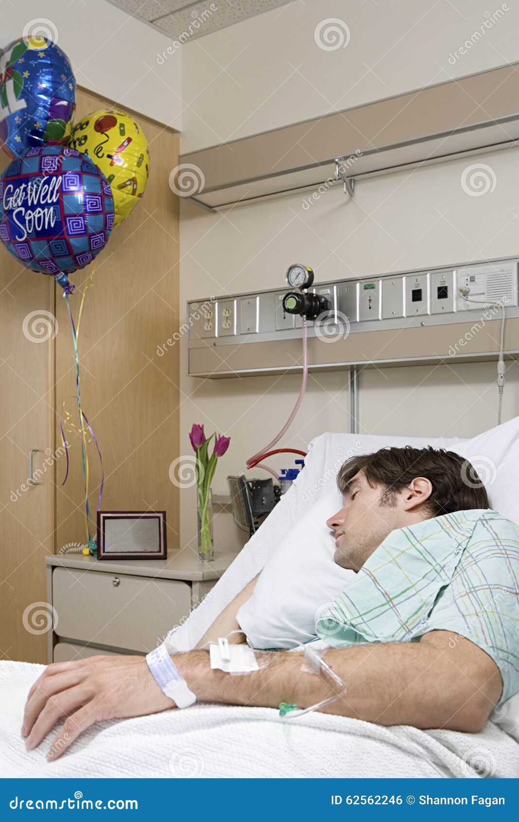 Sono Do Paciente Hospitalizado Foto de Stock - Imagem de vida, medicina ...