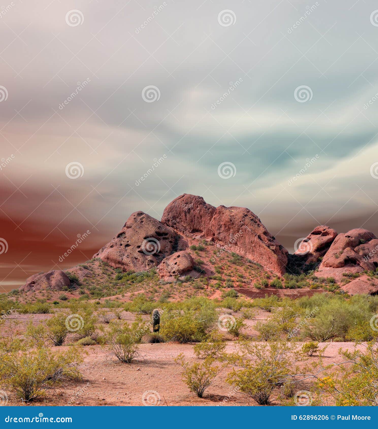 Sonora Desert Mountains stock photo. Image of southwest - 62896206