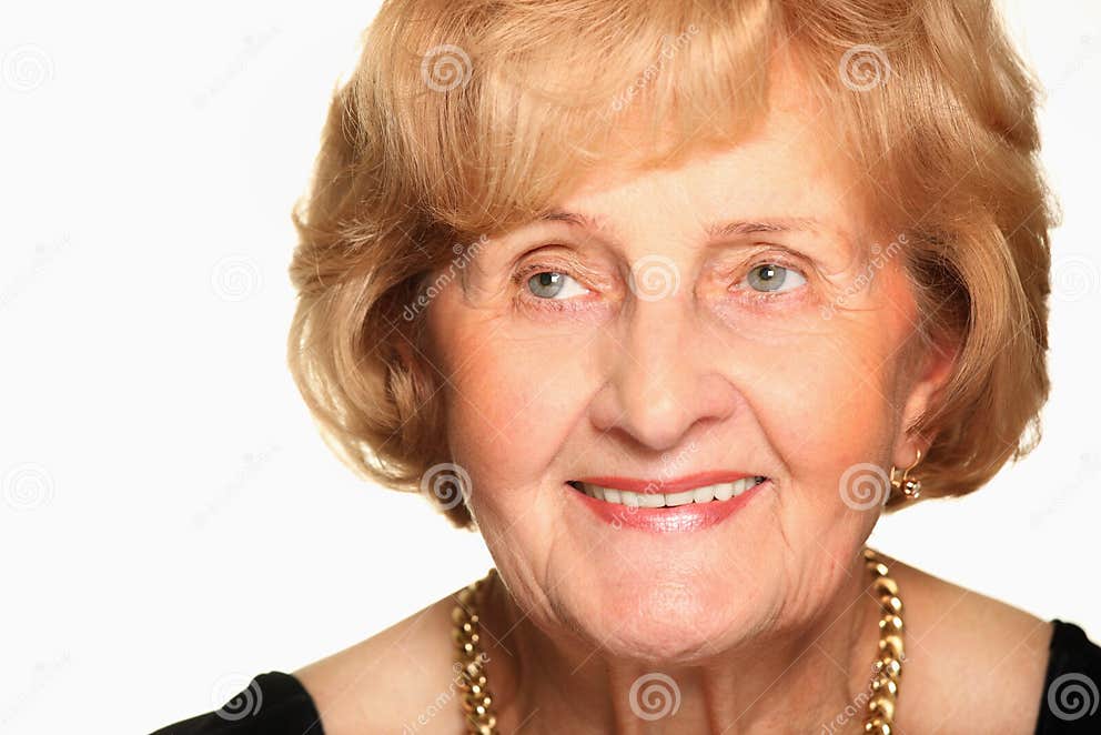 Sonrisa de la abuela imagen de archivo. Imagen de persona - 17909447