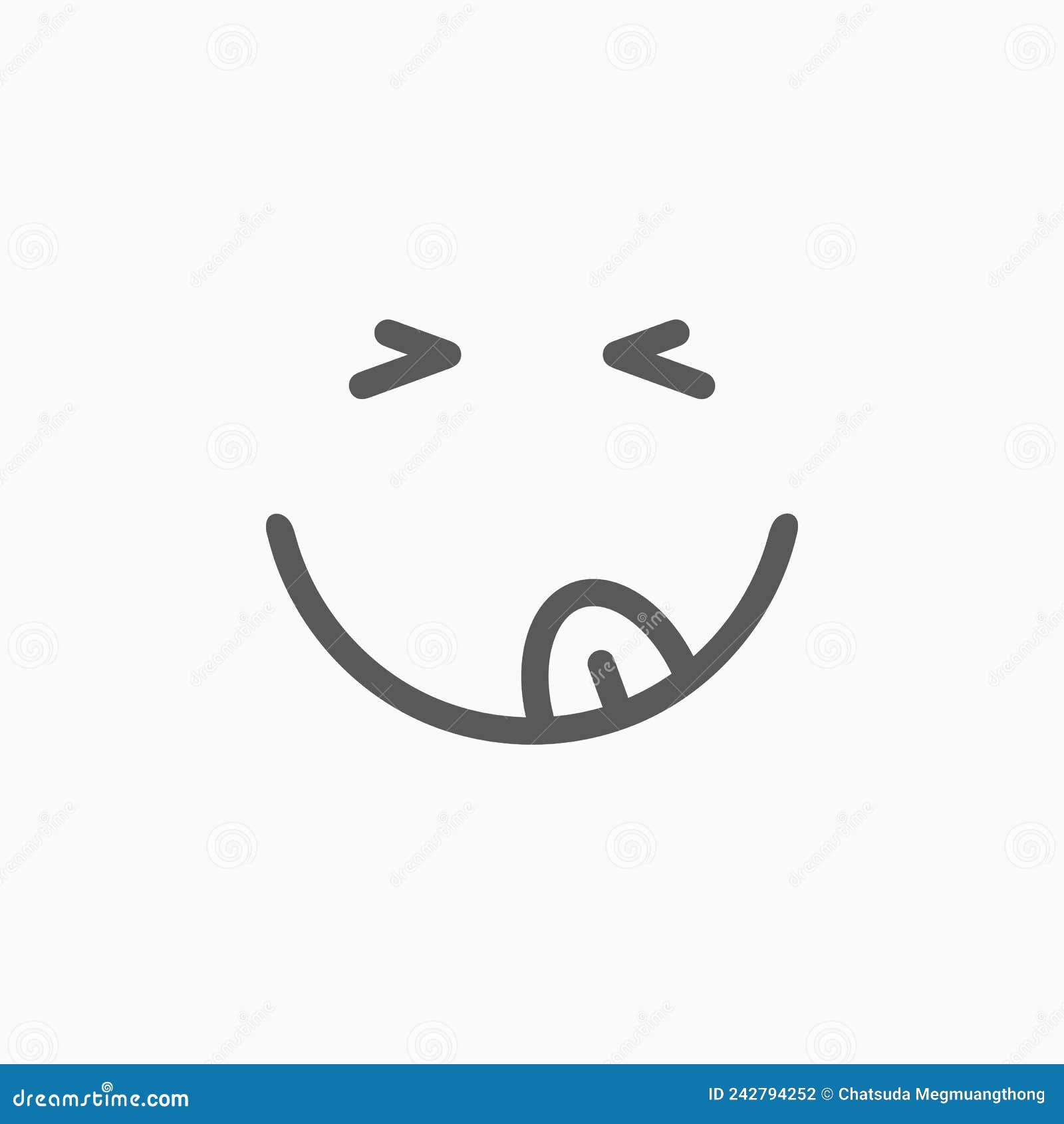 Sonrisa icono risa risa ilustración del vector. Ilustración de sonrisas ...