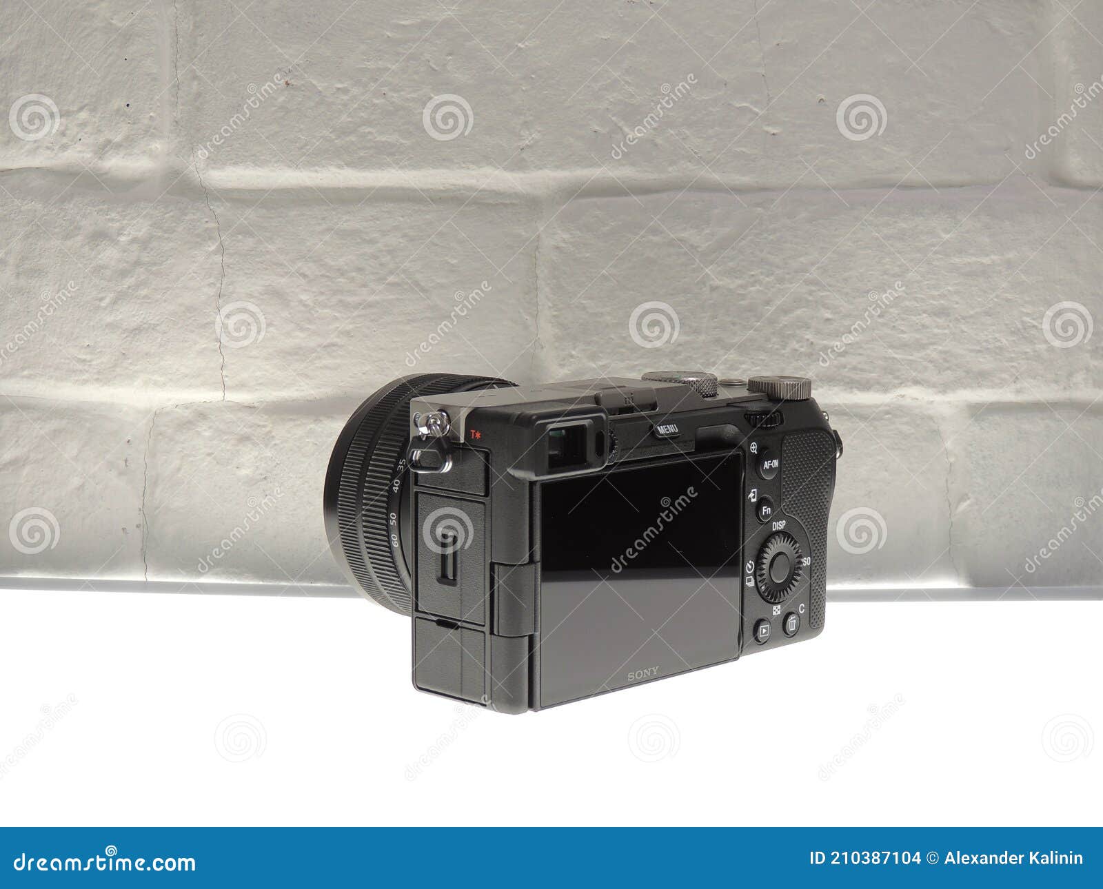 The Sony 7C Silver is Compact and Elegant. Editorial Stock Image ...