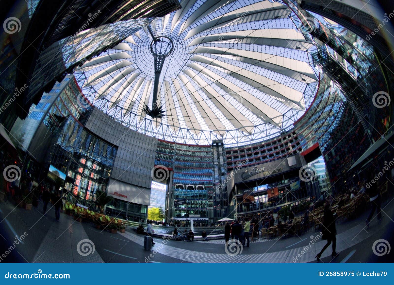 Sony Center editorial image. Image of potsdamer, blue - 26858975