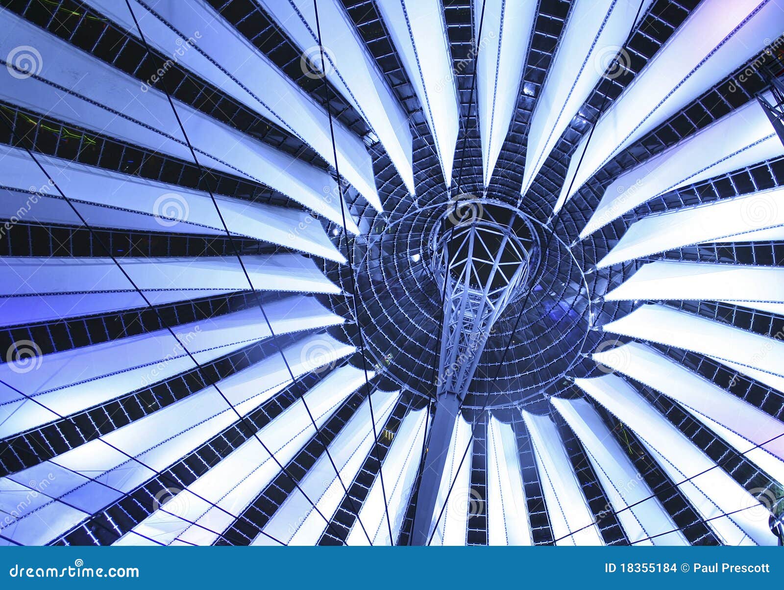 Sony Centre, Roof Structure, Royalty-Free Stock Image | CartoonDealer ...
