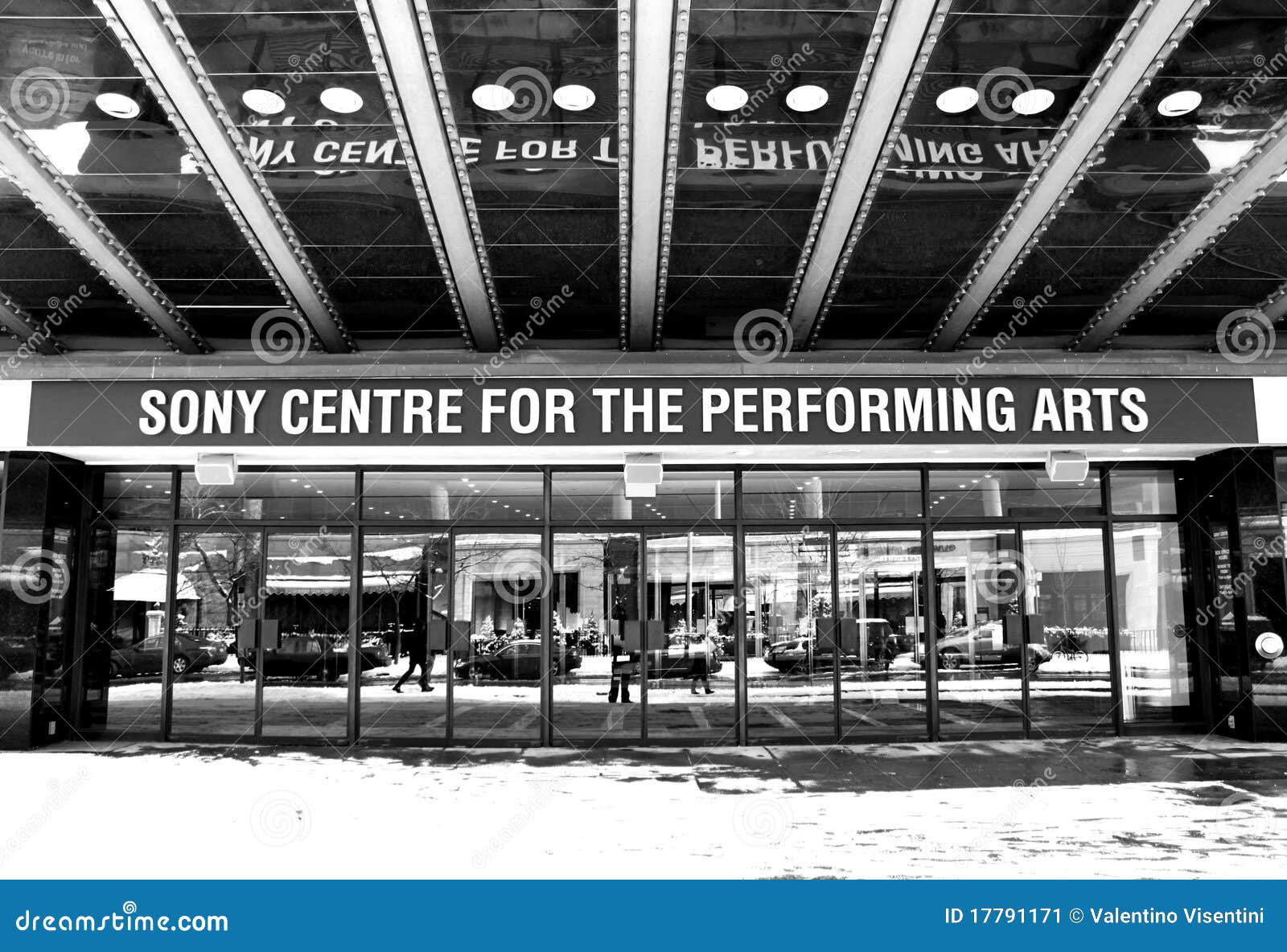 Sony Centre, Roof Structure, Royalty-Free Stock Image | CartoonDealer ...