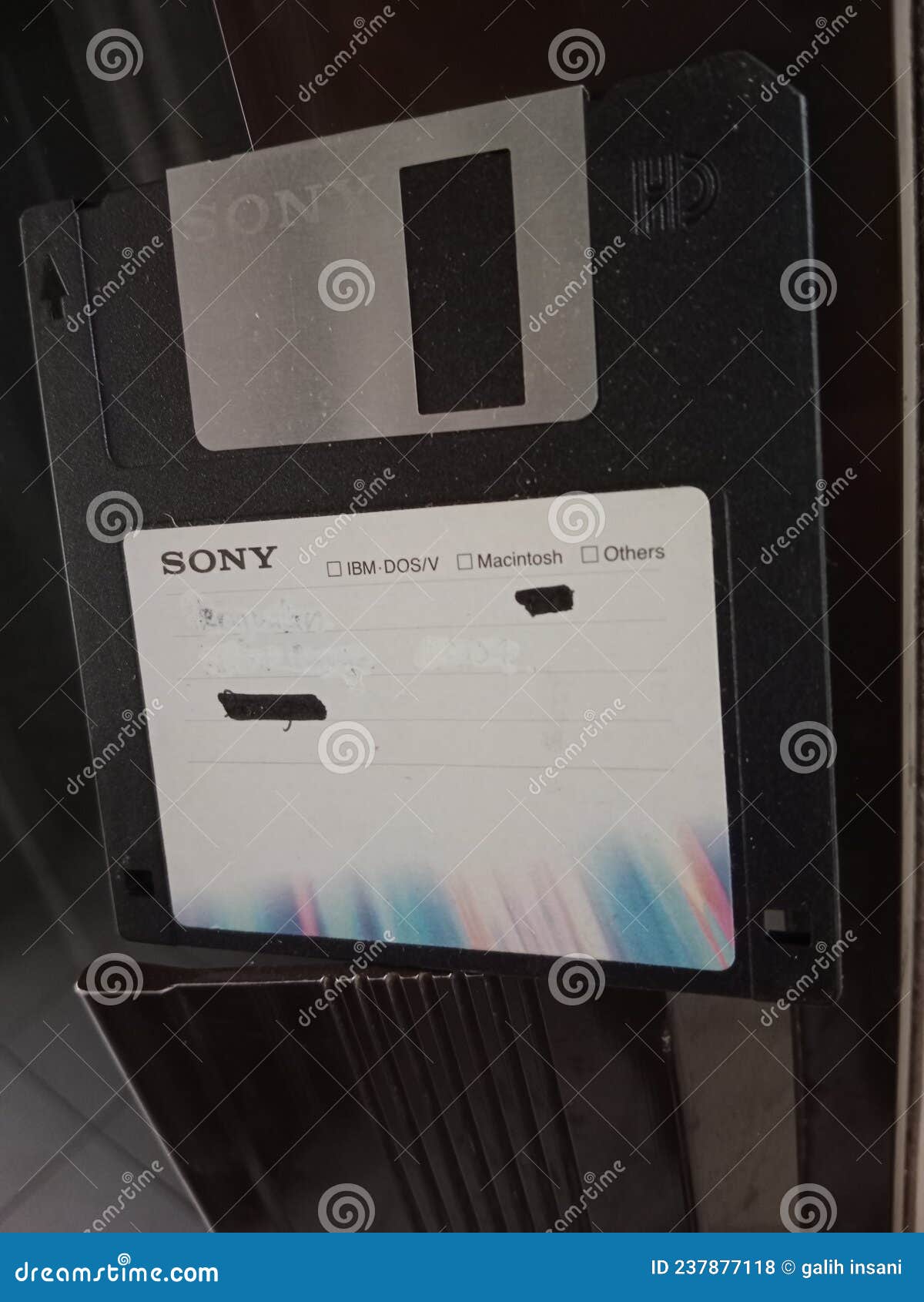Sony Floppy Disk Old Memory Editorial Stock Photo - Image of disk ...