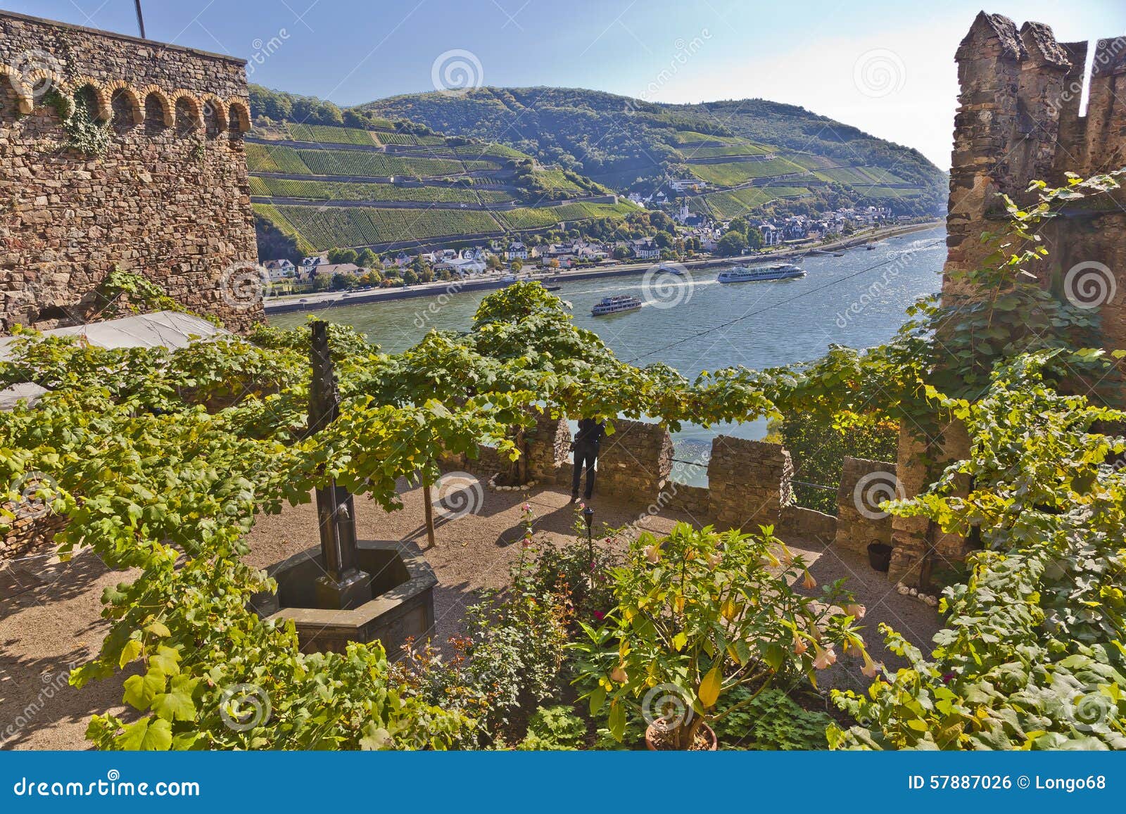 Sooneck castle stock photo. Image of mediaeval, europe - 57887026