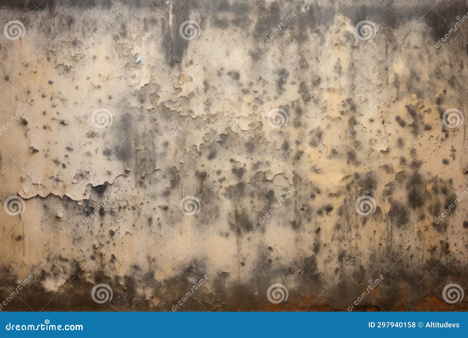 Soot Marks on the Wall from a Contained Fire Stock Photo - Image of ...