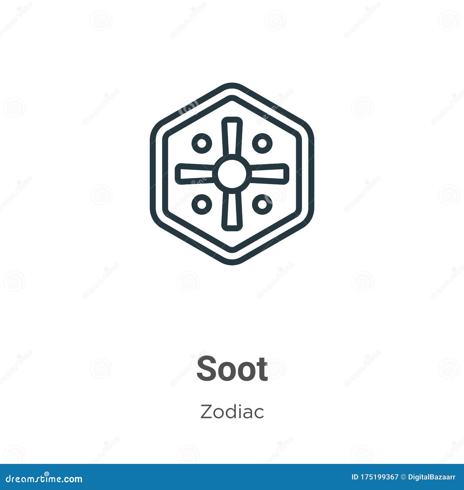 Soot Icon Vector Isolated On White Background, Logo Concept Of S ...