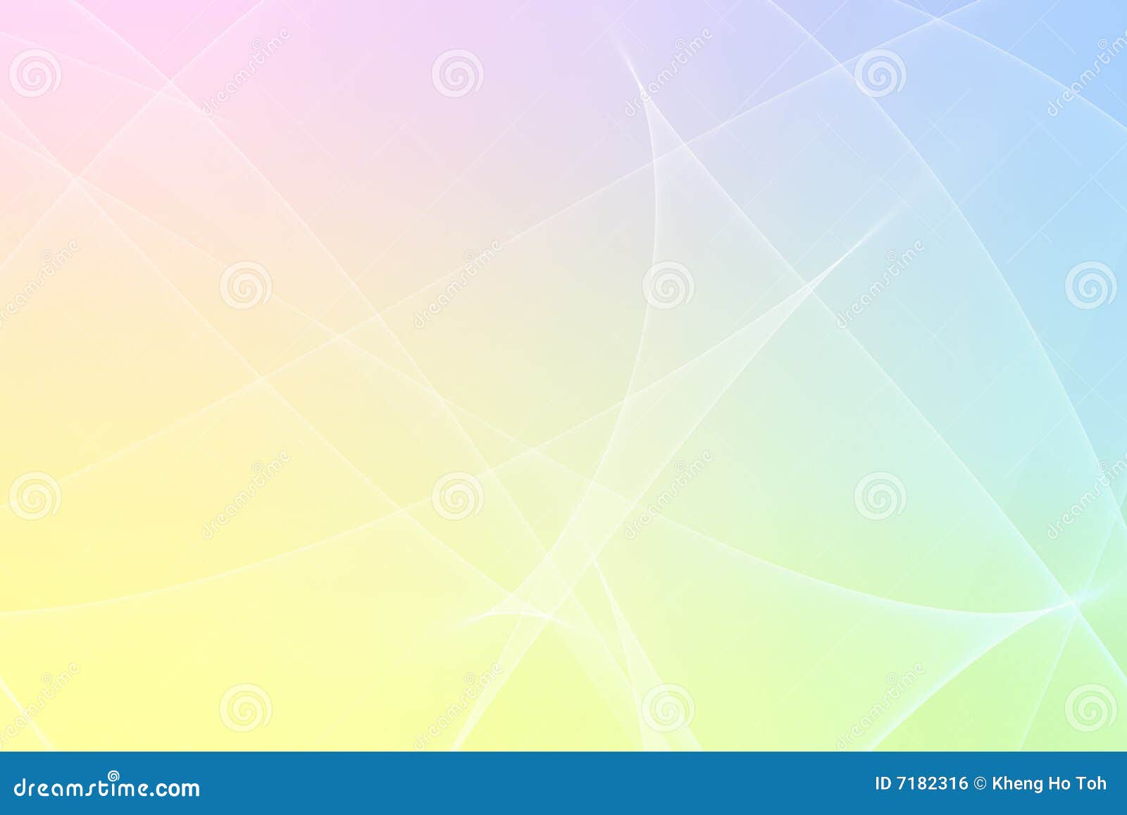 Soothing Abstract Glowing Lines Background Stock Illustration ...