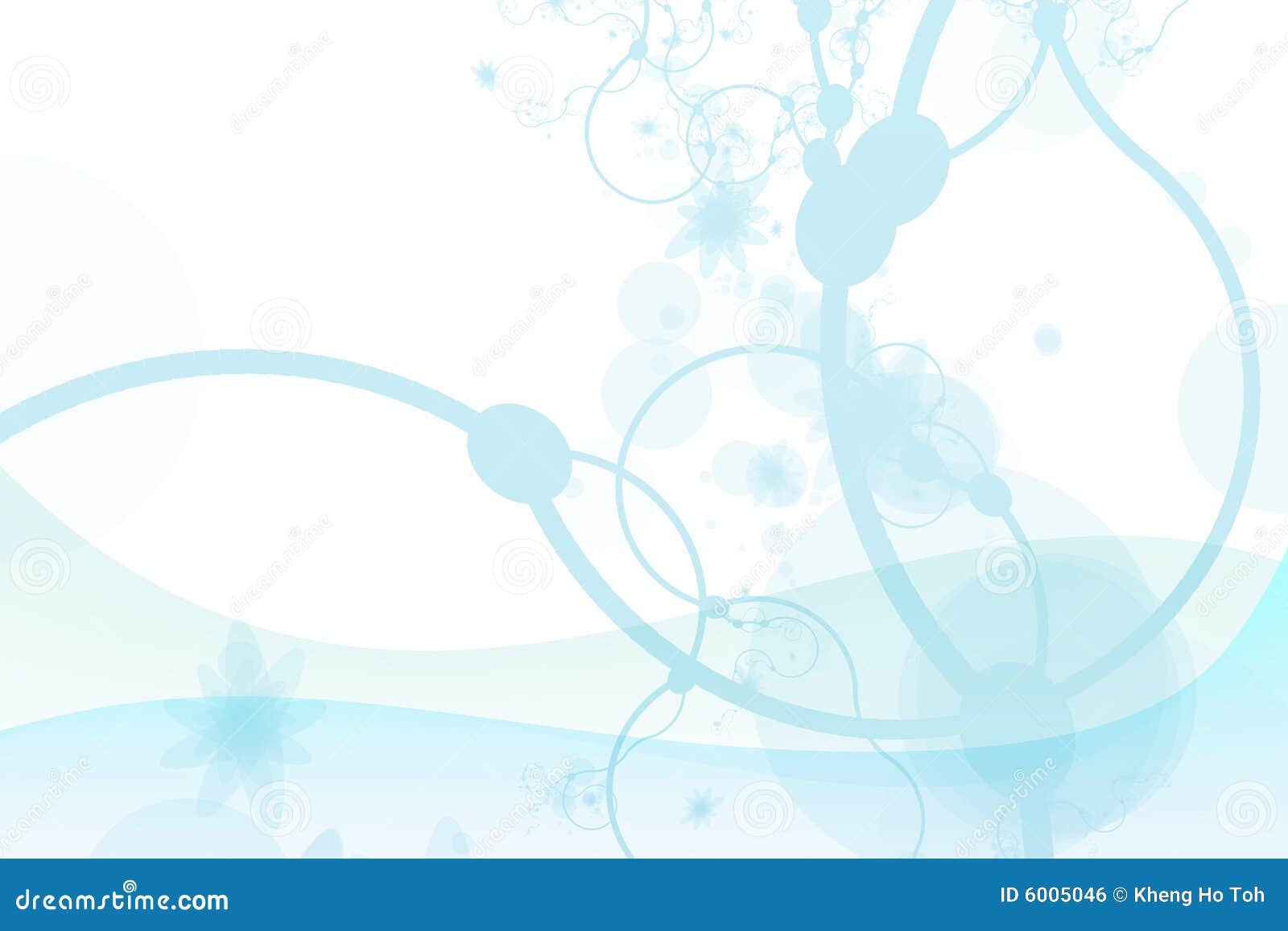 Soothing Modern Plant Growth Abstract Stock Illustration - Illustration ...