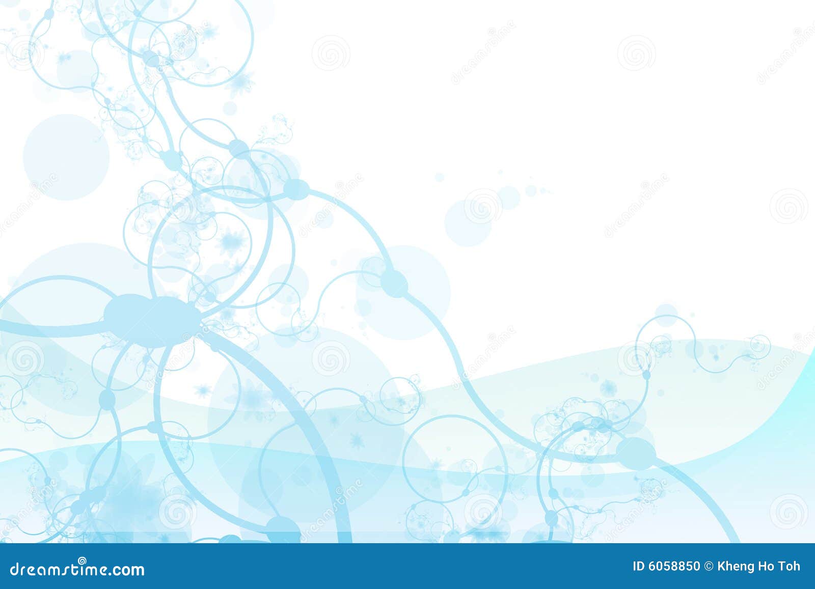 Soothing Modern Plant Growth Abstract Stock Illustration - Illustration ...