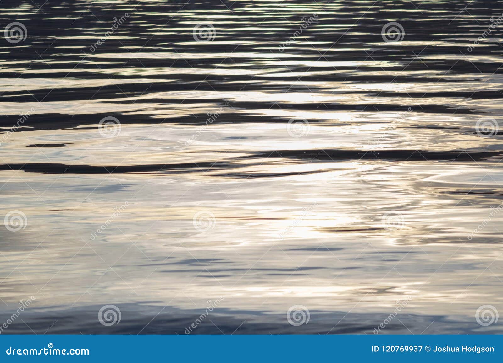 Water Patterns, Silver Ripples at Sunset Stock Image - Image of nature ...