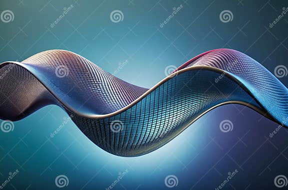 Soothing Wave Mesh Design, Gradient Backgrounds, Generative Ai Stock ...