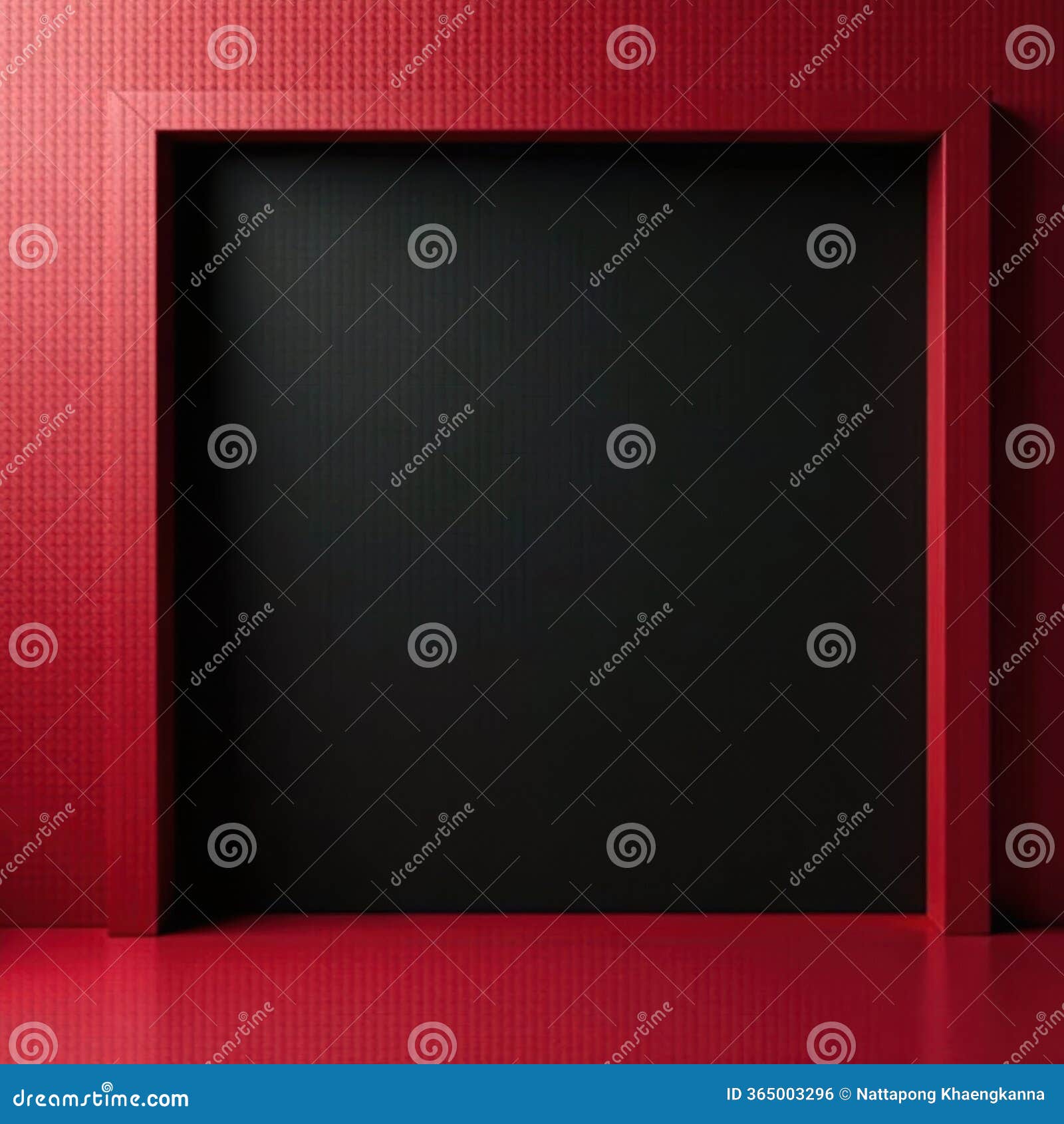 Sooty Black Wallpaper, Ruby Red Frame Dominates , Art Deco, Visual ...