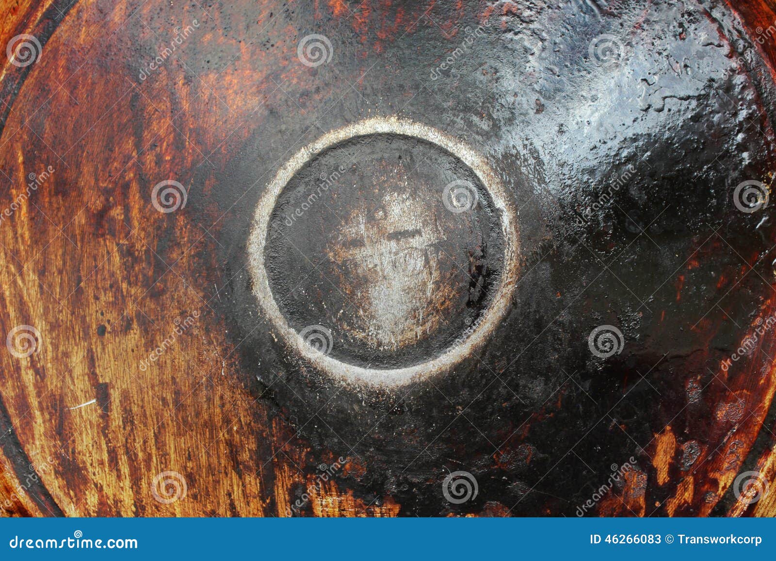 Sooty pan stock image. Image of slippery, kitchen, food - 46266083