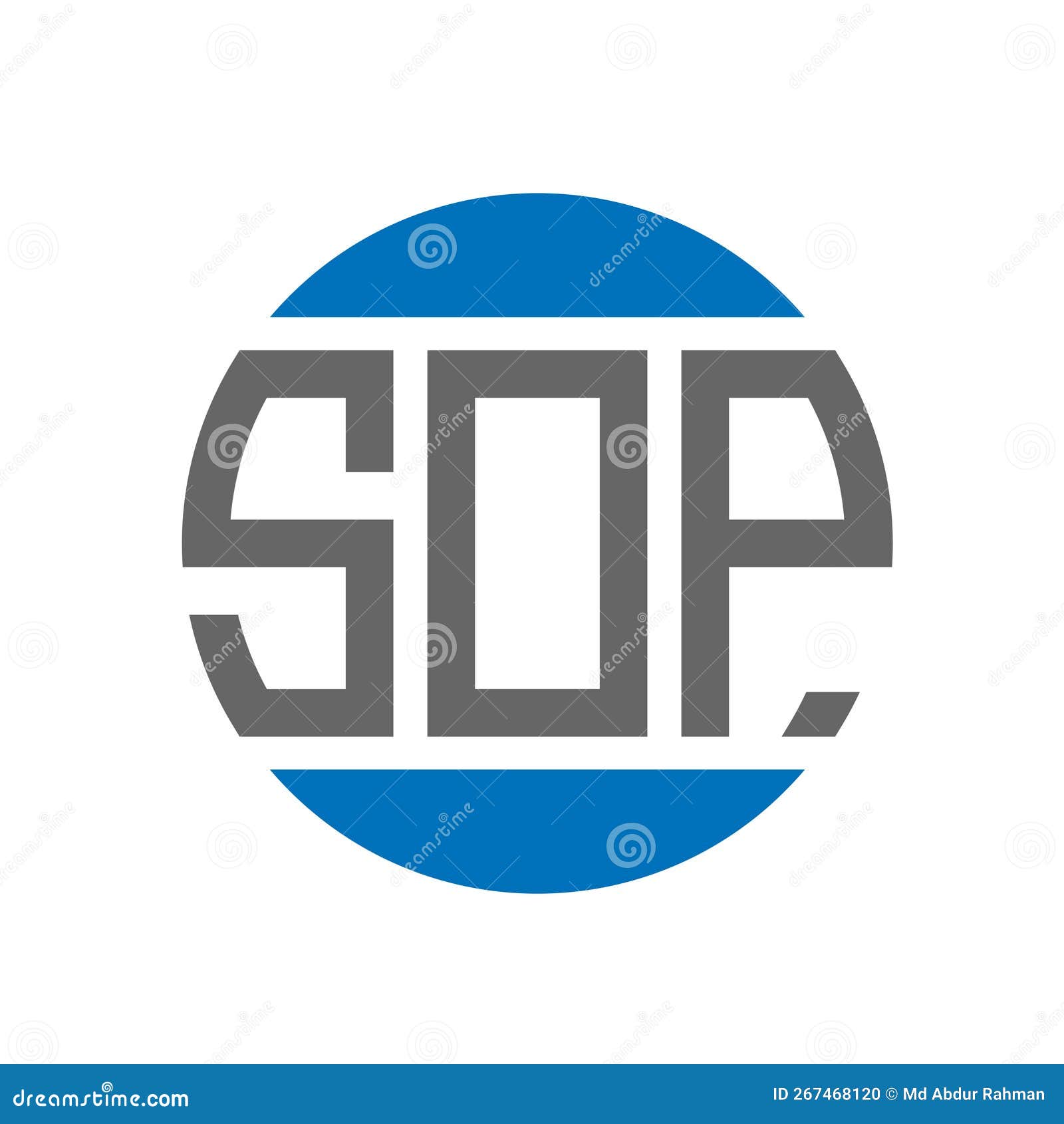 SOP Letter Logo Design on White Background. SOP Creative Initials ...