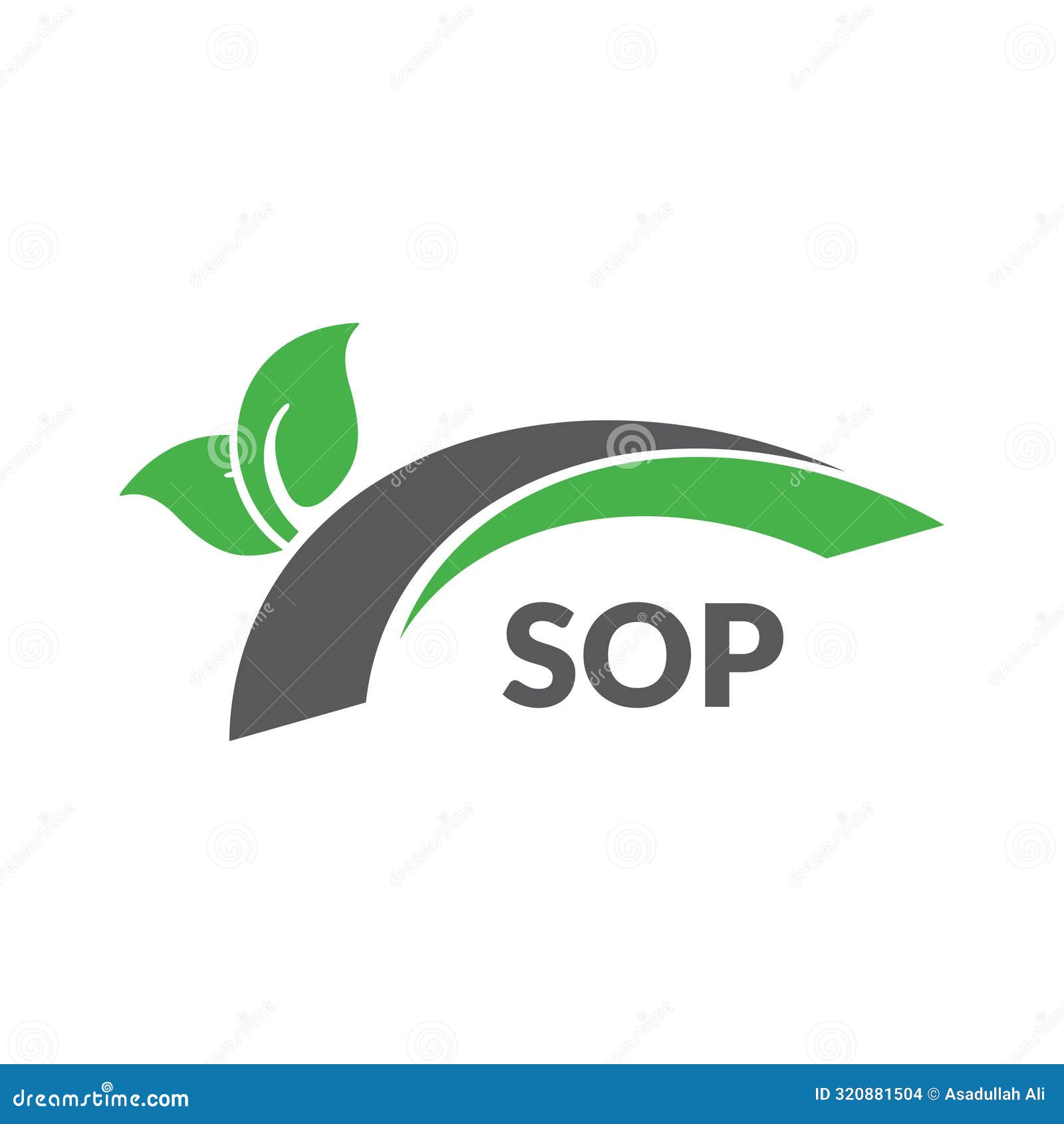 SOP Letter Logo Design On White Background. Creative Modern SOP Letter ...