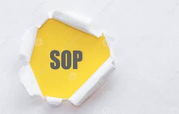 SOP Standard Operating Procedure - Set of Step-by-step Instructions ...