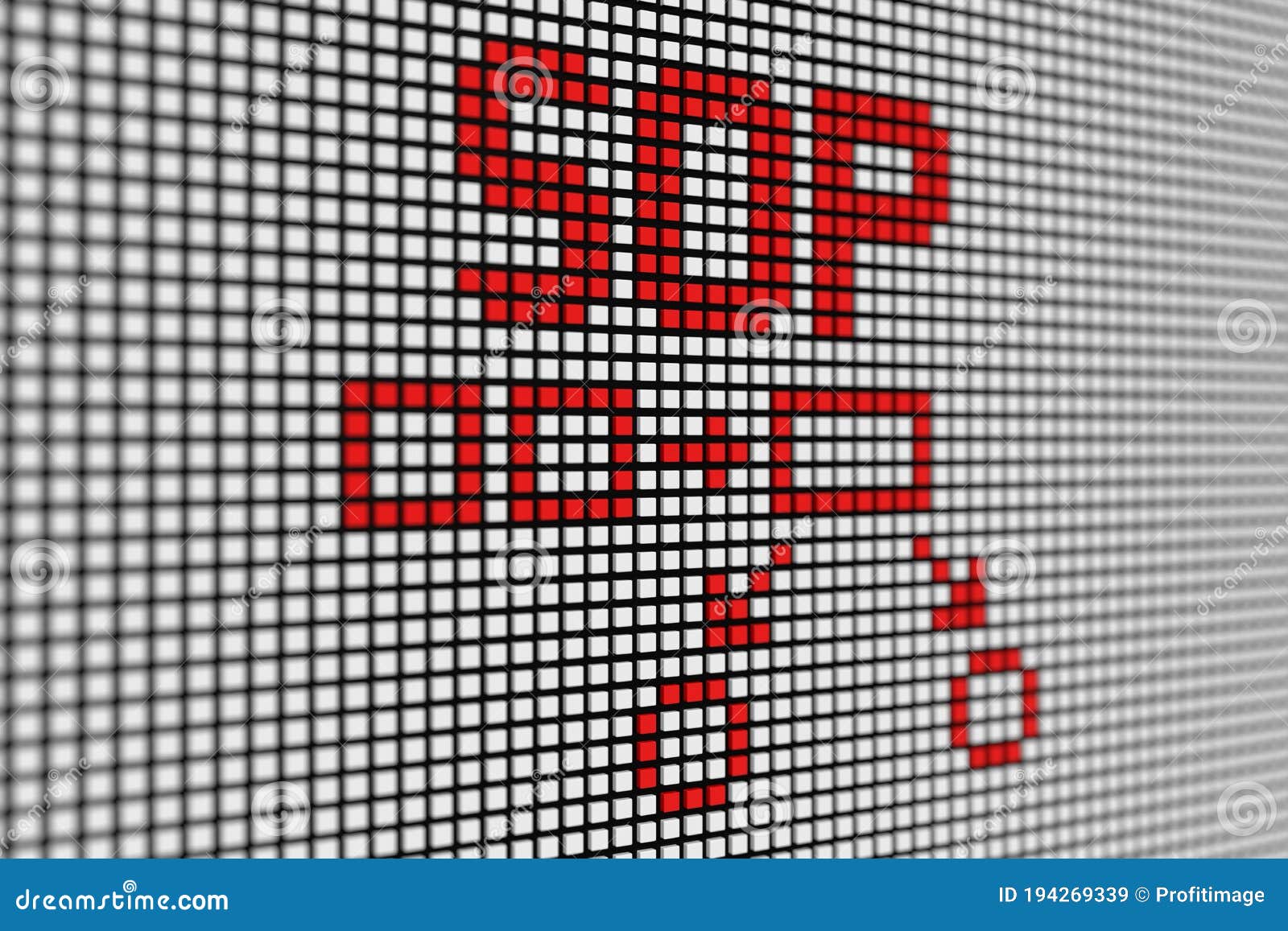 P2P Text Scoreboard Blurred Background Royalty-Free Cartoon ...