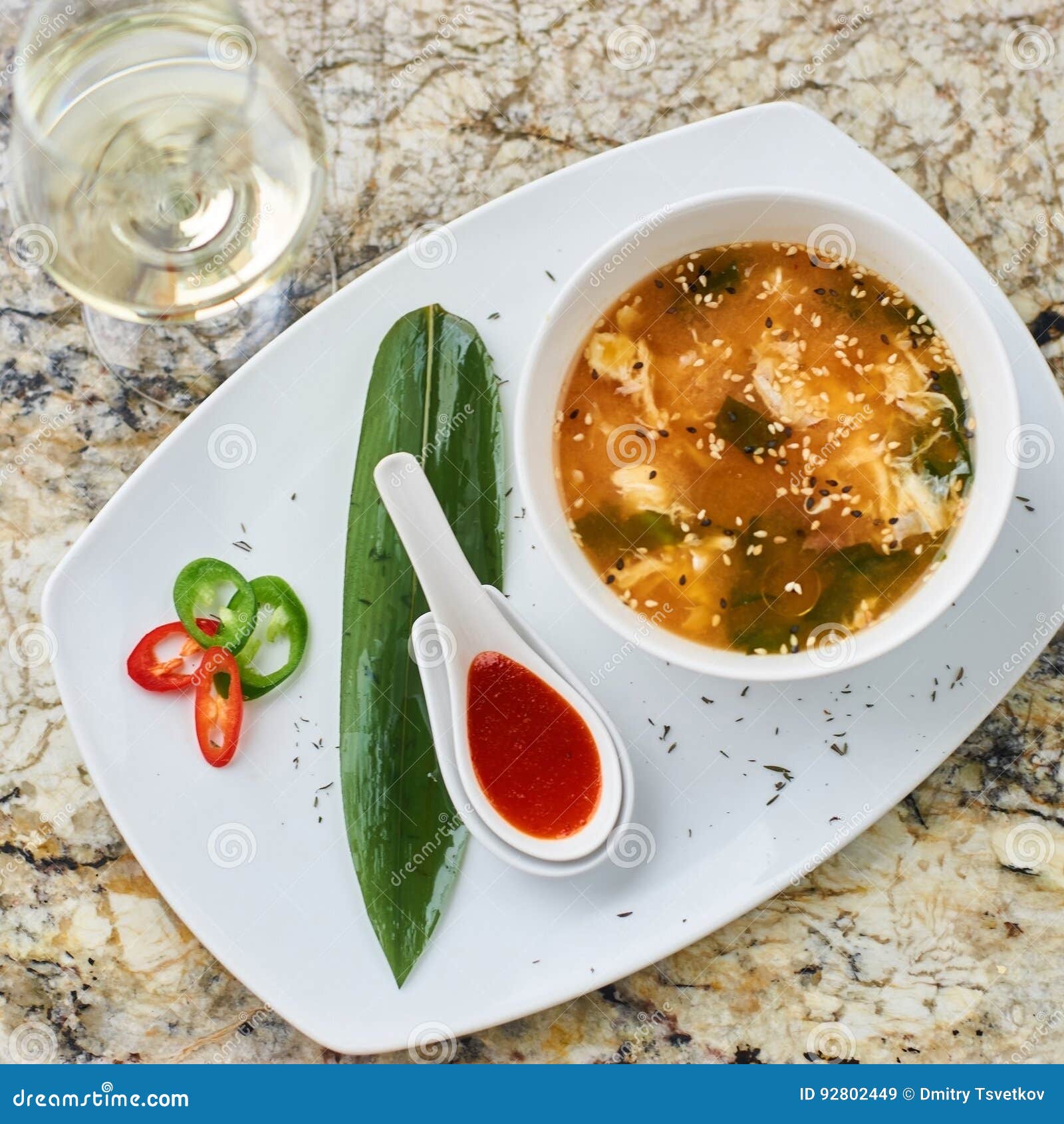 Sopa Coreana Picante Del Kimchi Imagen de archivo - Imagen de haba ...