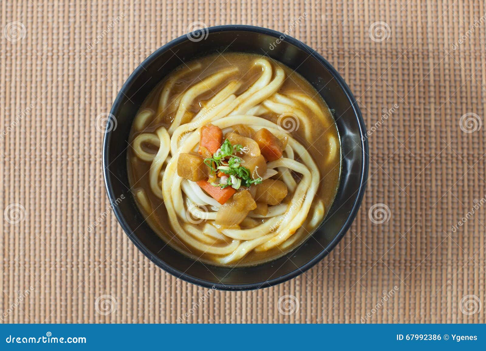 Sopa de fideos del Udon foto de archivo. Imagen de sopa - 67992386