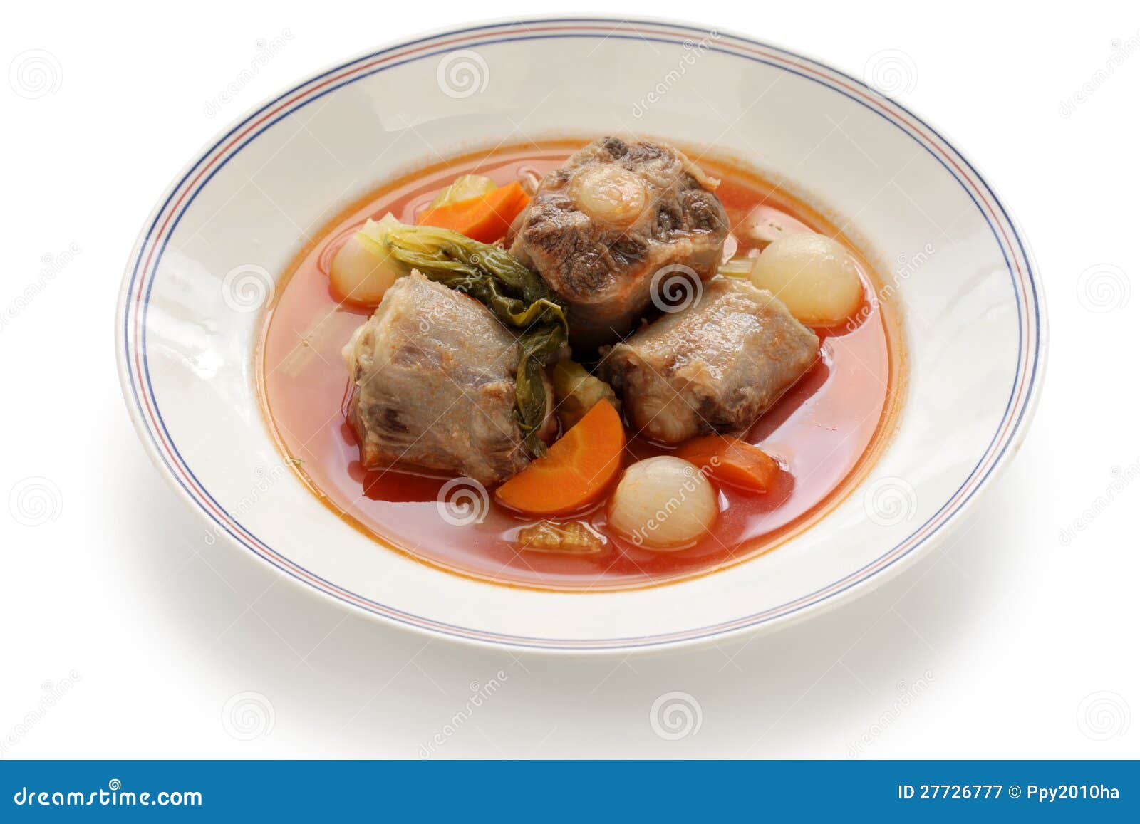 Sopa de rabo de boi imagem de stock. Imagem de vegetal - 27726777