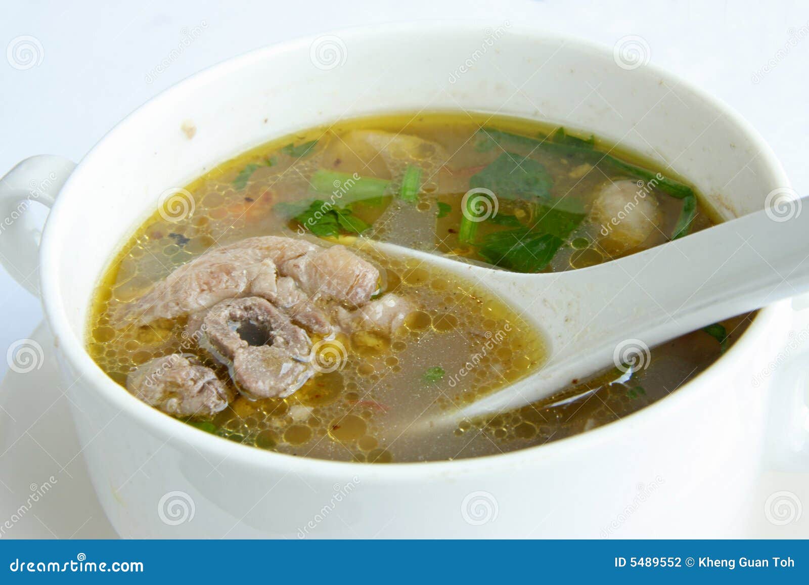 Sopa de rabo de boi foto de stock. Imagem de tradicional - 5489552