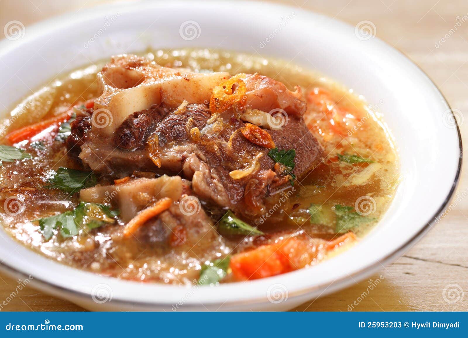 Sopa de rabo de buey imagen de archivo. Imagen de ingredientes - 25953203