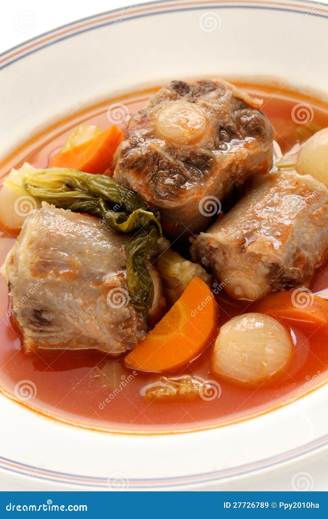 Sopa de rabo de buey imagen de archivo. Imagen de cola - 27726789