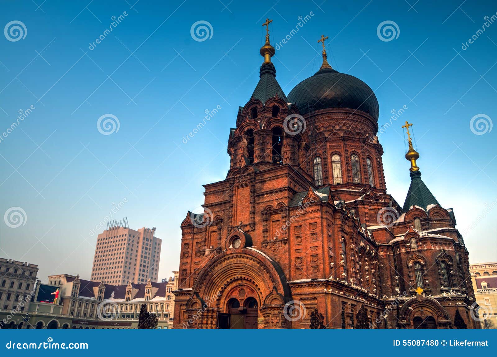 Sophia Church harbin editorial image. Image of architecture - 55087480