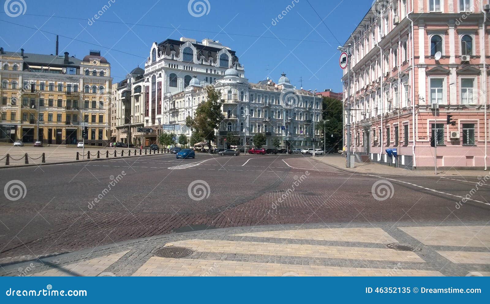 Sophia Square in Kyiv stock image. Image of square, travel - 46352135