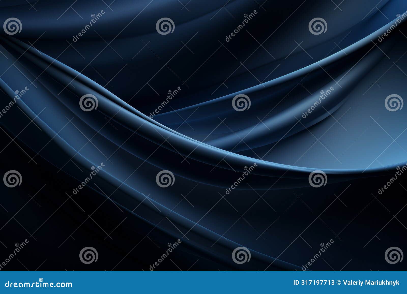 Sophisticated Visual Element. Dark Navy Blue Gradient Banner Background ...
