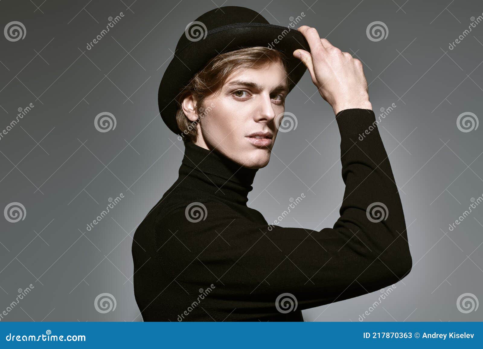 Bowler Hat Fashion Male