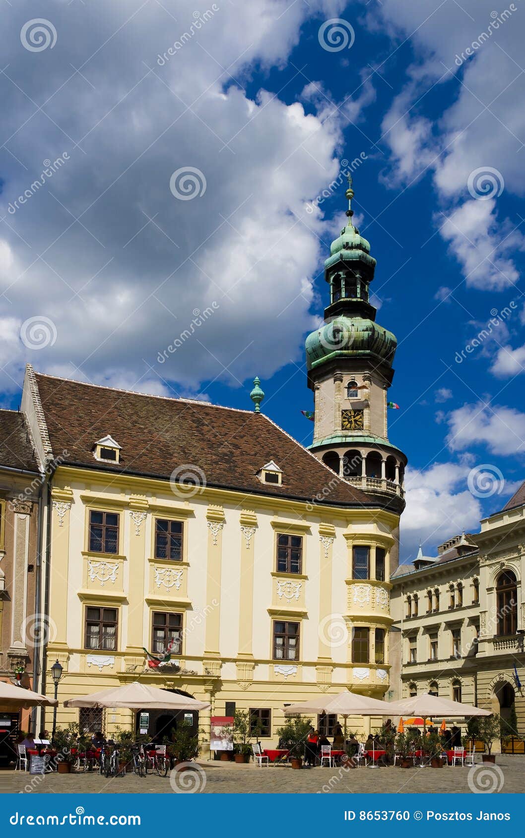 Sopron stock photo. Image of hungary, tower, countryside - 8653760