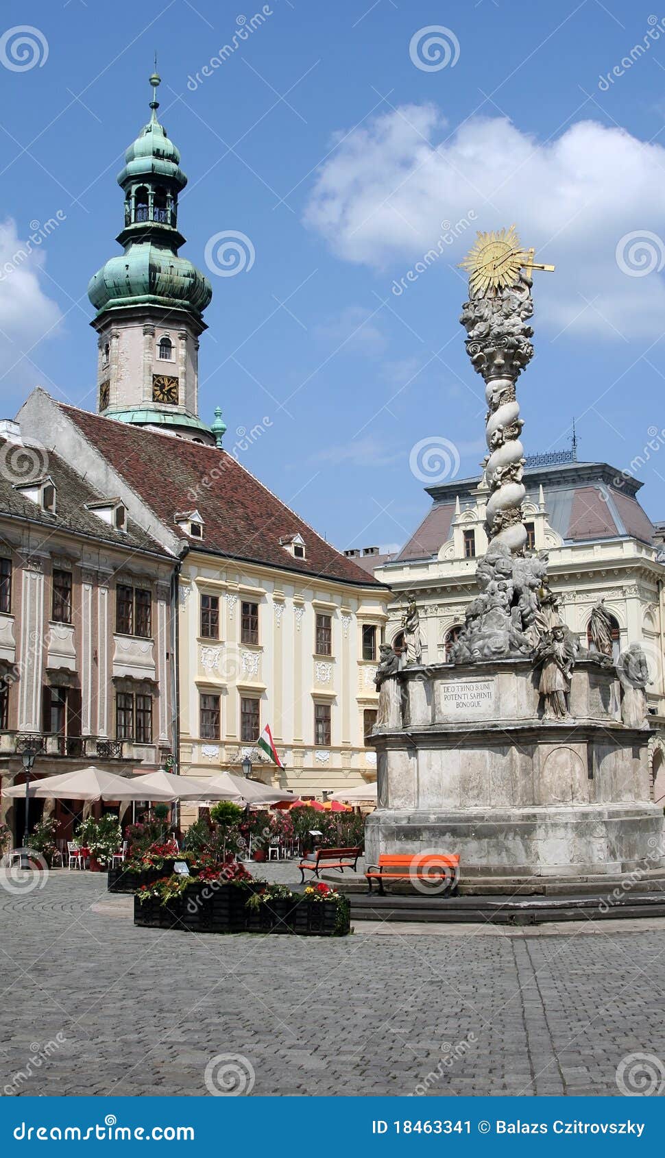 Sopron, Hungary stock image. Image of europe, sopron - 18463341