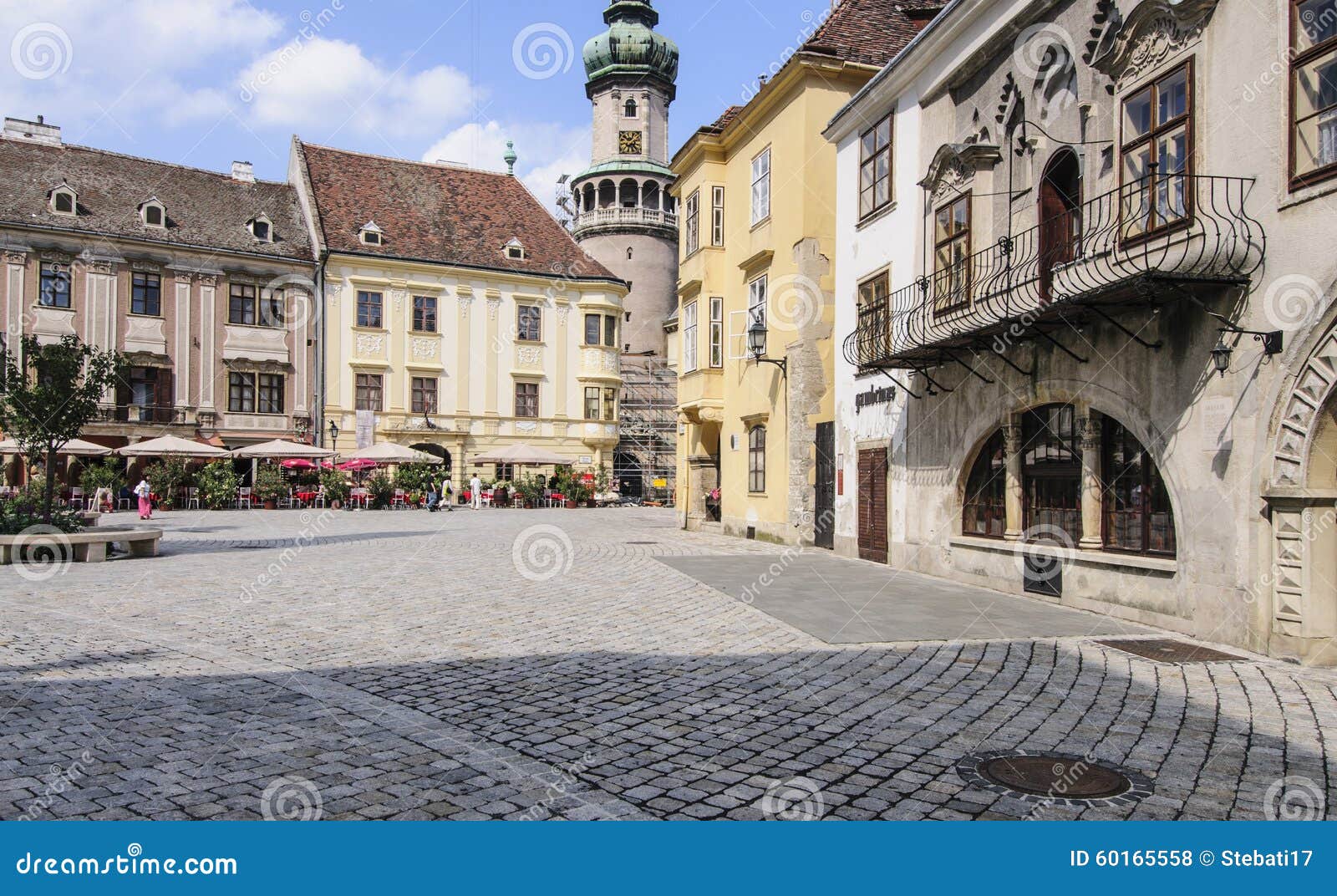 Sopron Hungary Europe Fo Ter Editorial Stock Photo - Image of ...