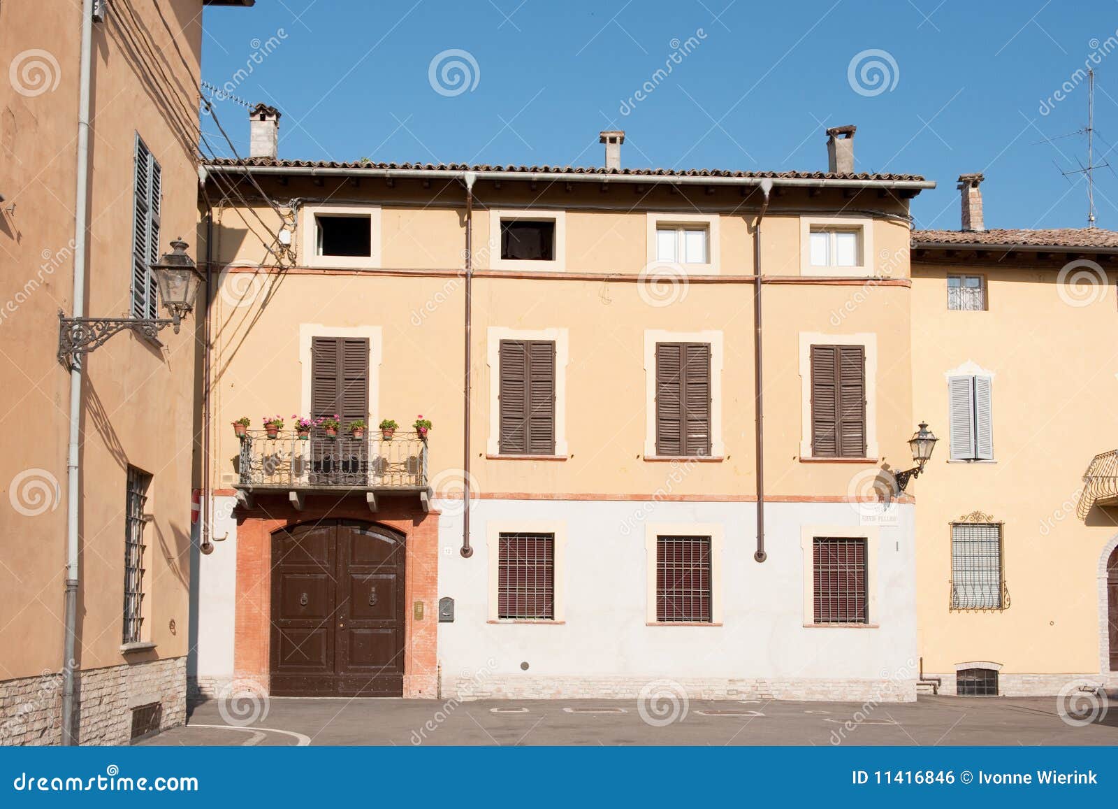 Soragna stock photo. Image of italian, yellow, romantic - 11416846