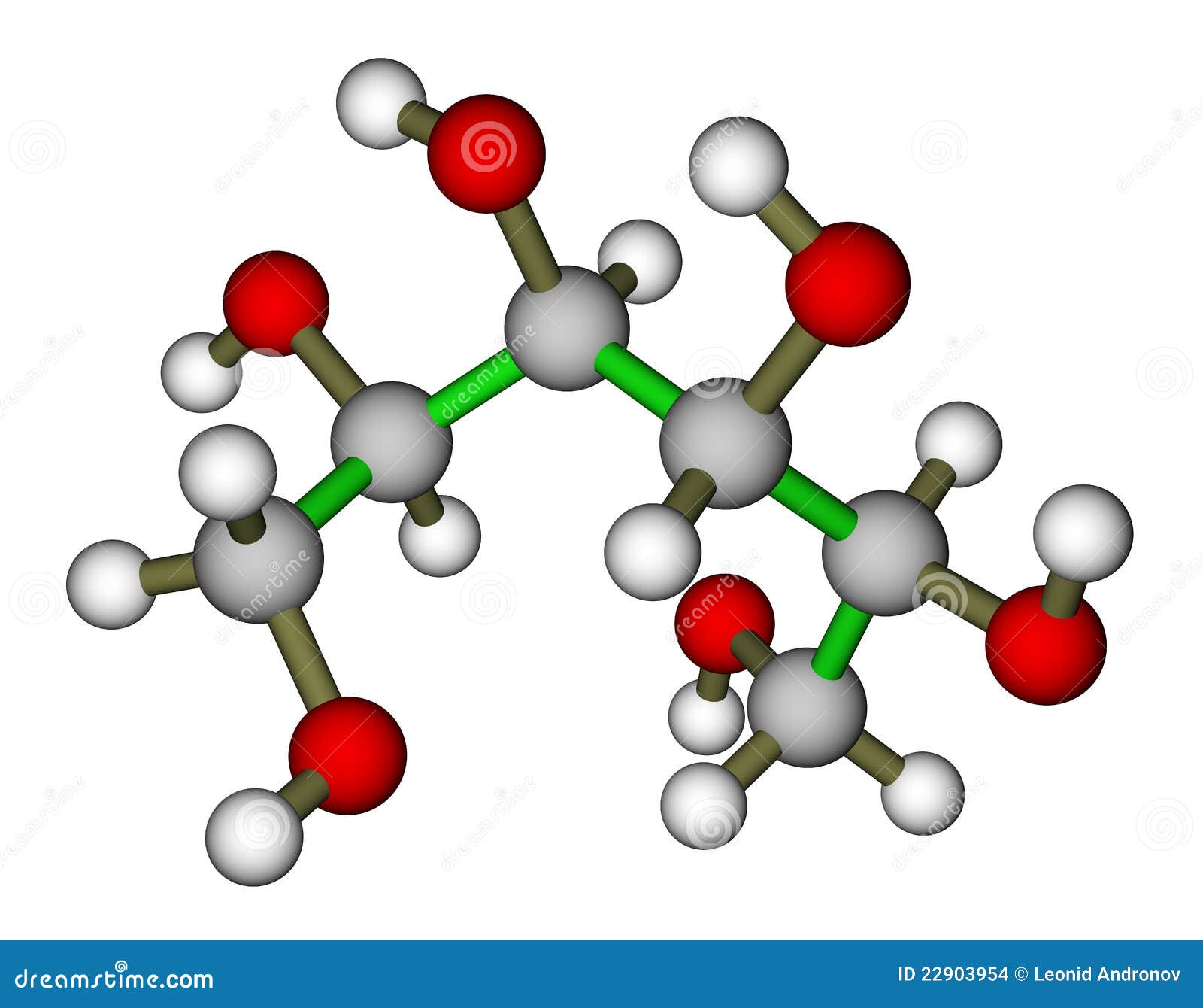 Sorbitol Structure