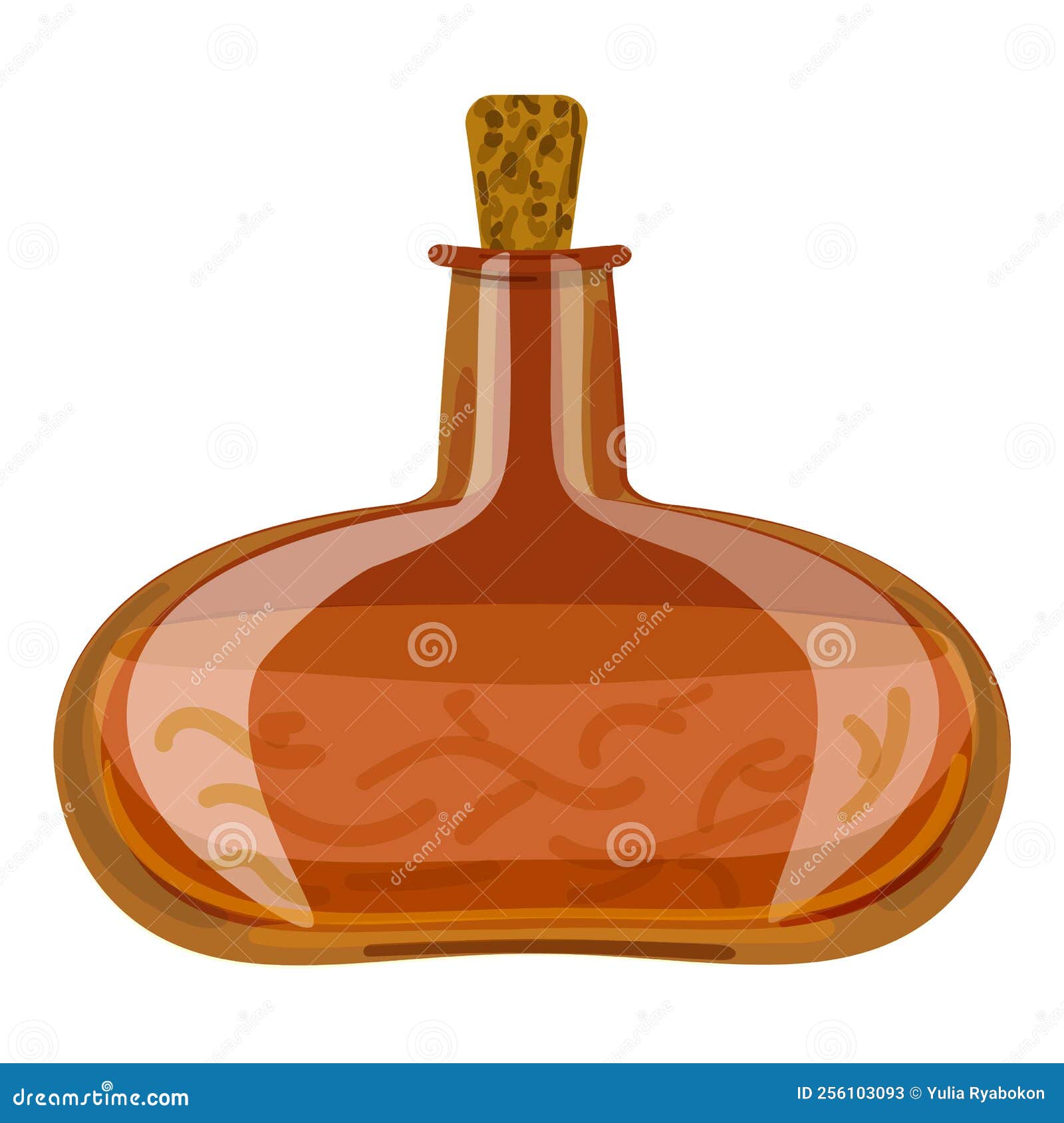 Sorcerous Elixir Icon Cartoon Vector. Magic Medicine Stock Vector ...